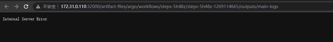 Internal Server Error when download logs · Issue #9864 · argoproj/argo-workflows · GitHub