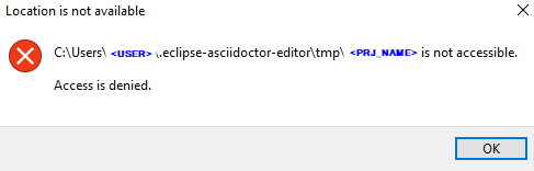 Exception when opening an .adoc file · Issue #467 · de-jcup/eclipse-asciidoctor-editor · GitHub