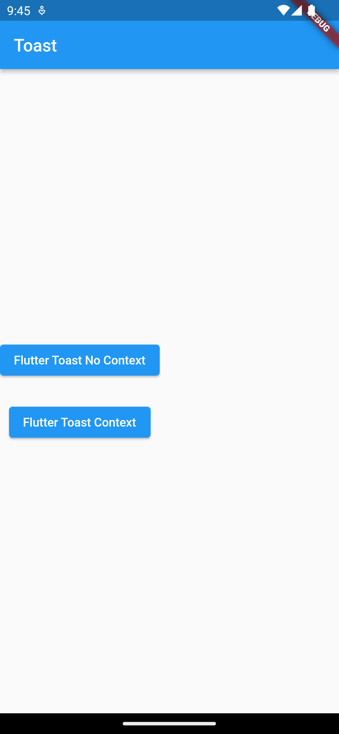 Updating Example · Issue 458 · Ponnamkarthik Fluttertoast · Github