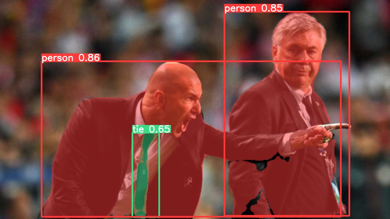 Instance Segmentation Prediction · Issue #2228 · ultralytics/ultralytics · GitHub