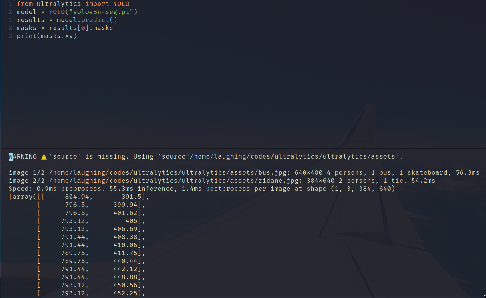 YOLOv8 segmentation results: 'Masks' object has no attribute 'xy' · Issue #3469 · ultralytics ...