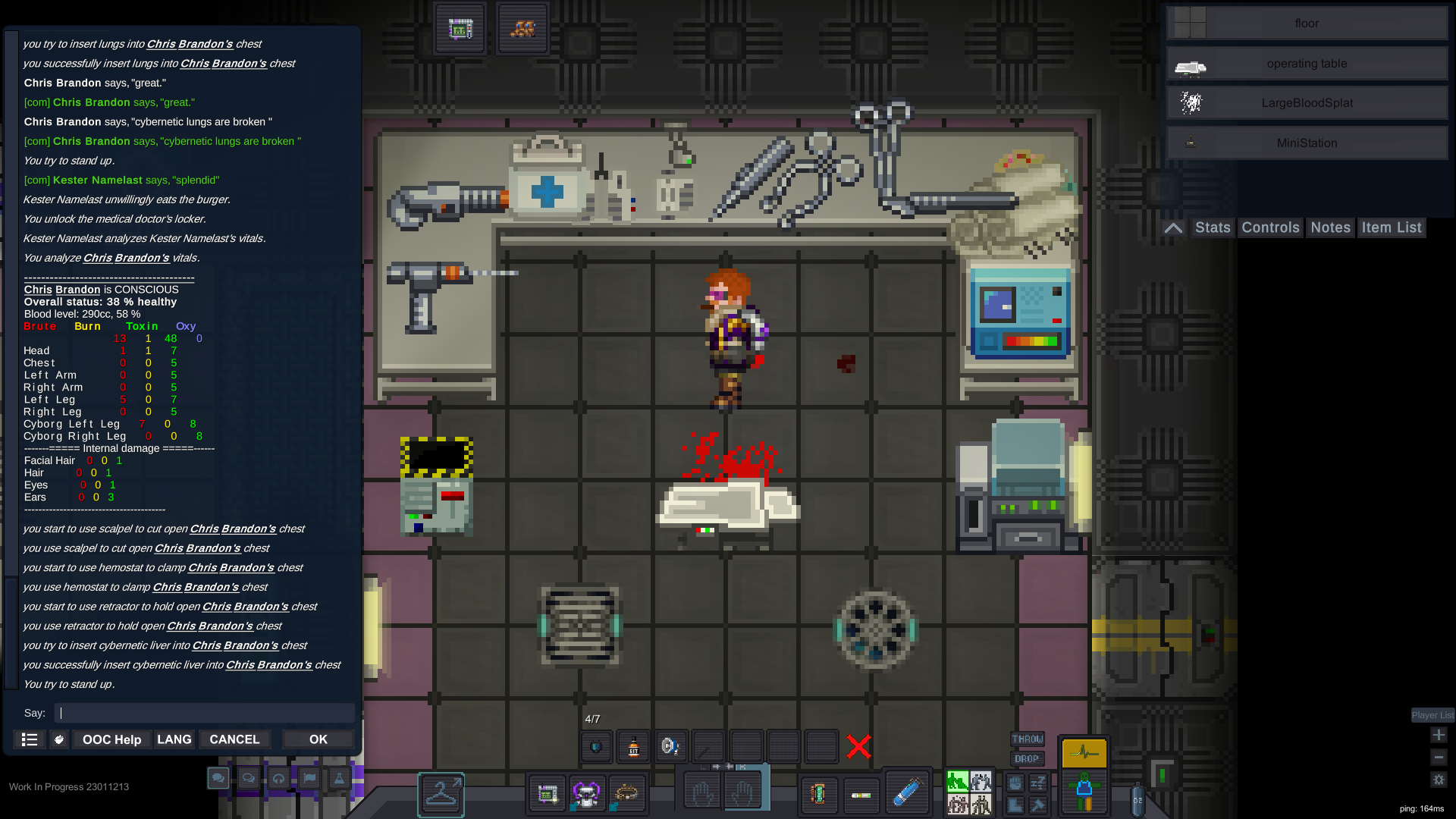 Implanting cybernetics broken · Issue #9500 · unitystation/unitystation · GitHub