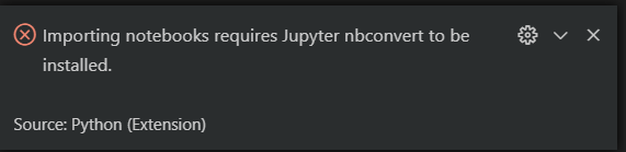 Can't import jupyter files · Issue #97079 · microsoft/vscode · GitHub