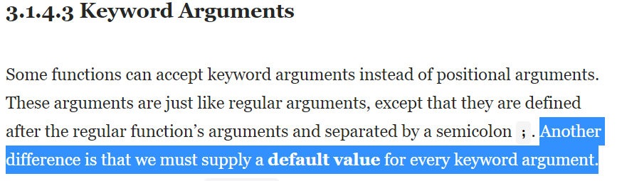 Incorrect statement on keyword arguments · Issue #180 ...