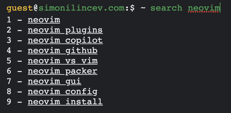 GitHub - Destaq/cli-homepage: Terminal-style browser start page