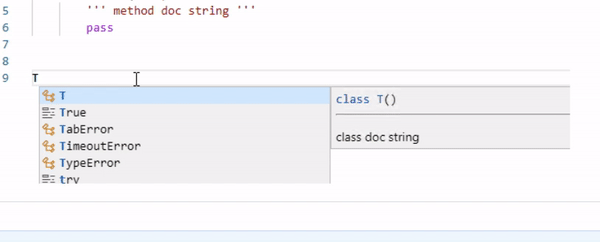 Docstrings · Issue #10 · microsoft/pylance-release · GitHub