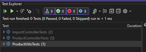 No tests found on net461 project with 17.4.0 - Improve the output ...
