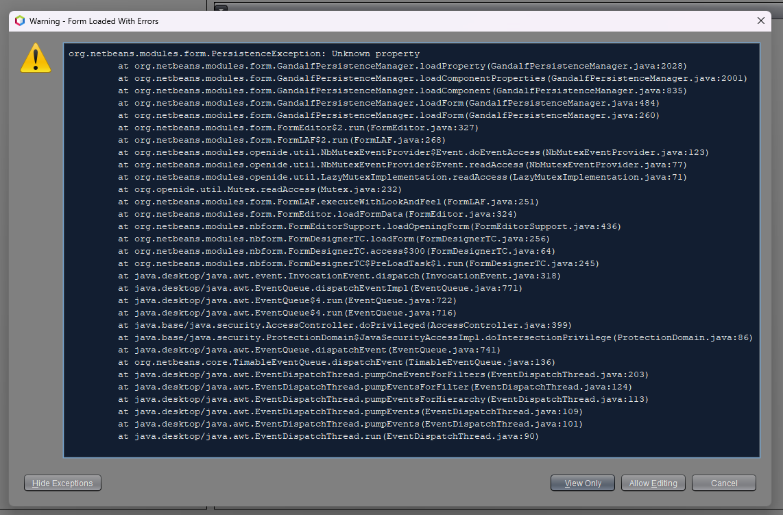 Pass From Mac To Windows So Form Gui File Error · Issue 5622 · Apache Netbeans · Github