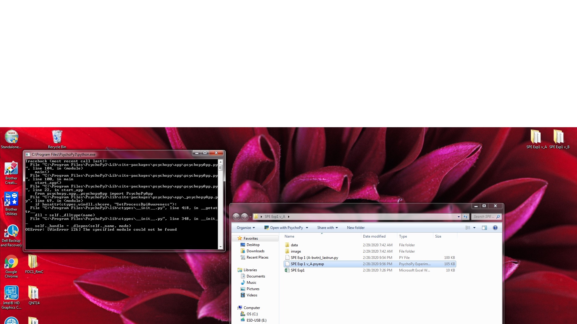 Psychopy 3 2020.1.1 (3.6) won't work on Windows 7 SP1 · Issue #2818 ...