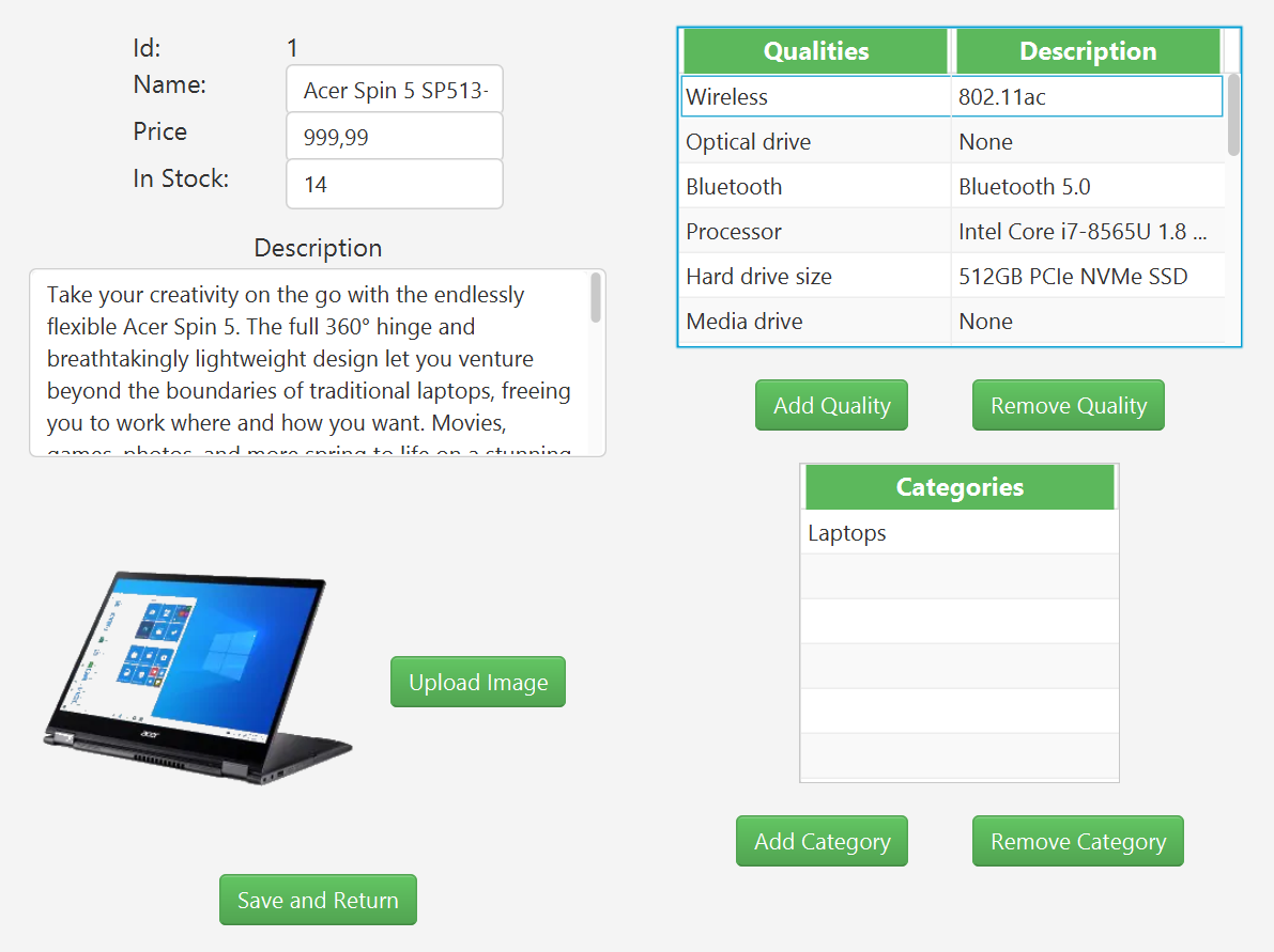 GitHub - Onix-works/shop-db-JavaFX