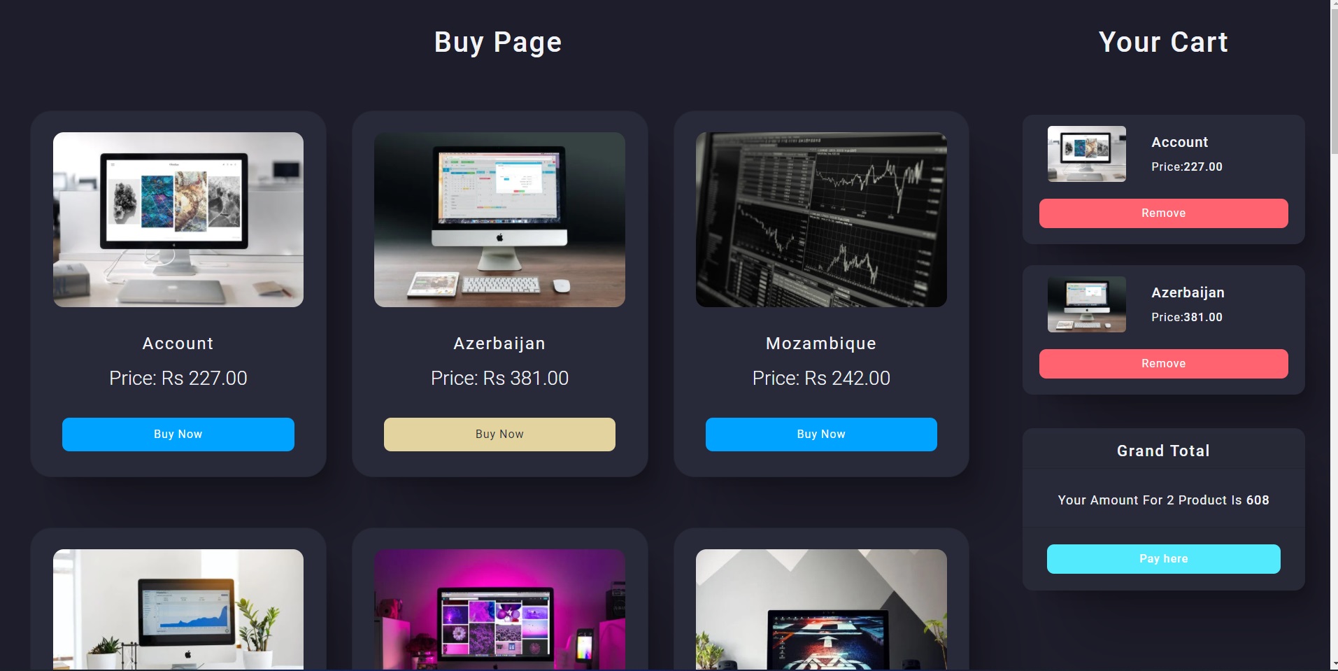 GitHub - theCodeNilesh/shopping-cart-app