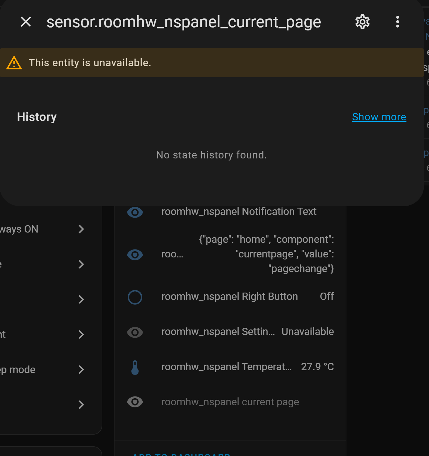 `DEV` Screen not updating real time · Issue #1013 · Blackymas/NSPanel_HA_Blueprint · GitHub
