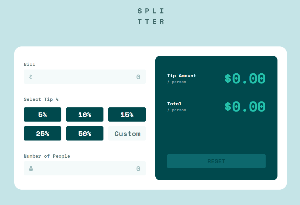 GitHub - zawolanski/tip-calculator