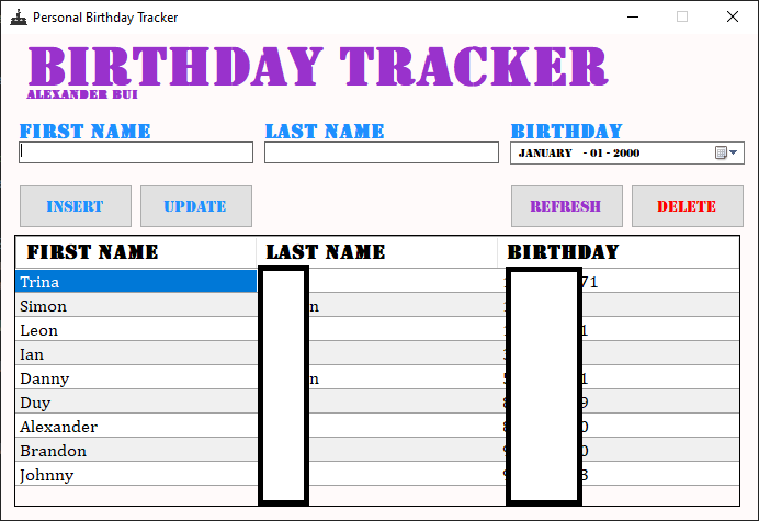 GitHub - alexbui831/birthday-tracker-app: A C# Win Form App (.NET ...