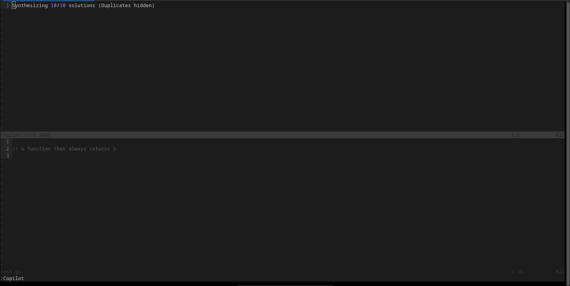 VIM support with official copilot.vim · fauxpilot fauxpilot · Discussion #72 · GitHub
