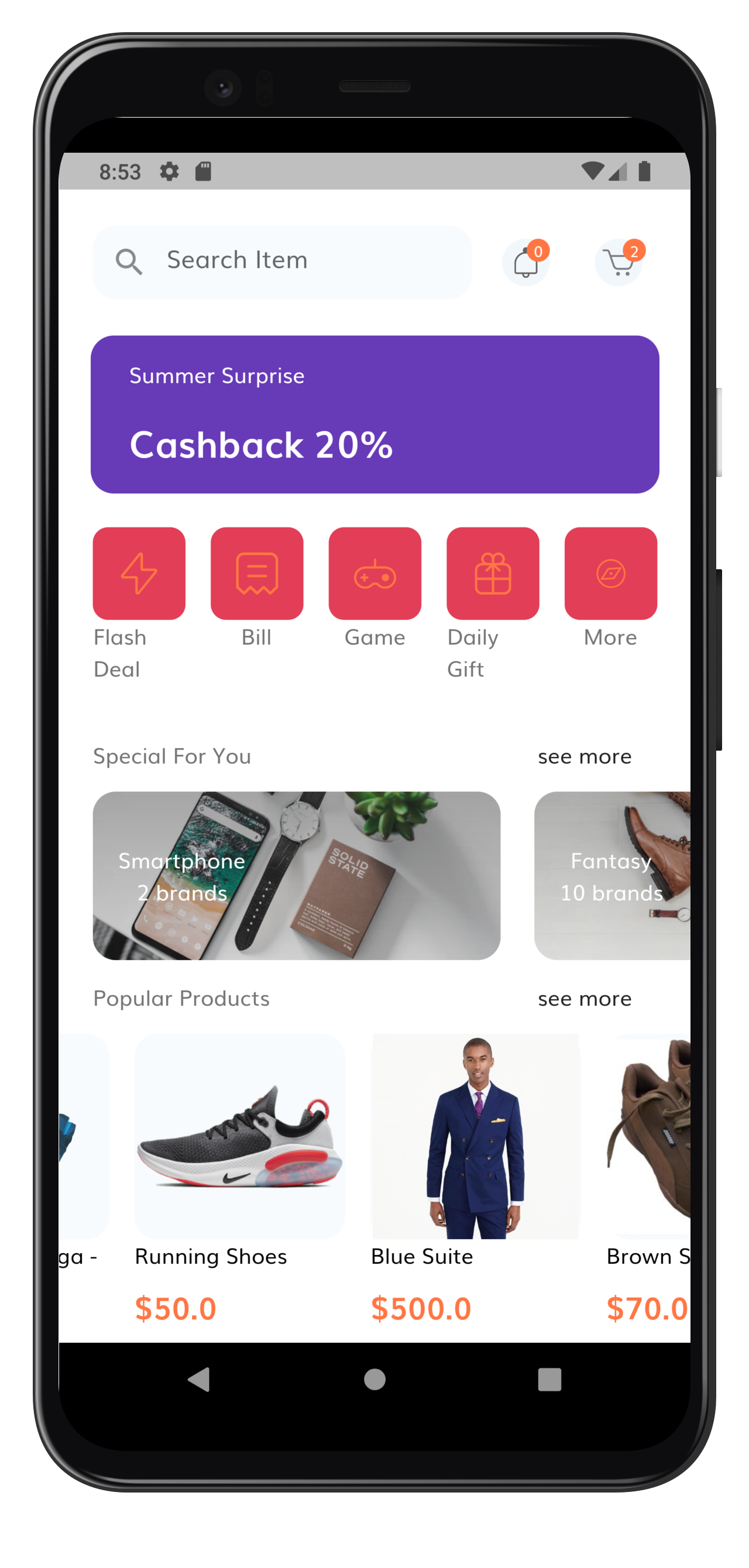 GitHub - A7md-Elkassas/Flutter-Ecommerce: Simple Ecommerce App built in Flutter