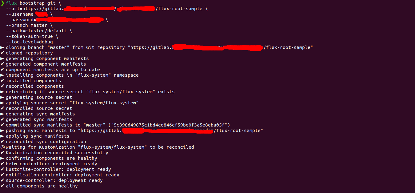 Bootstraping an existing repo fails · Issue #1979 · fluxcd/flux2 · GitHub