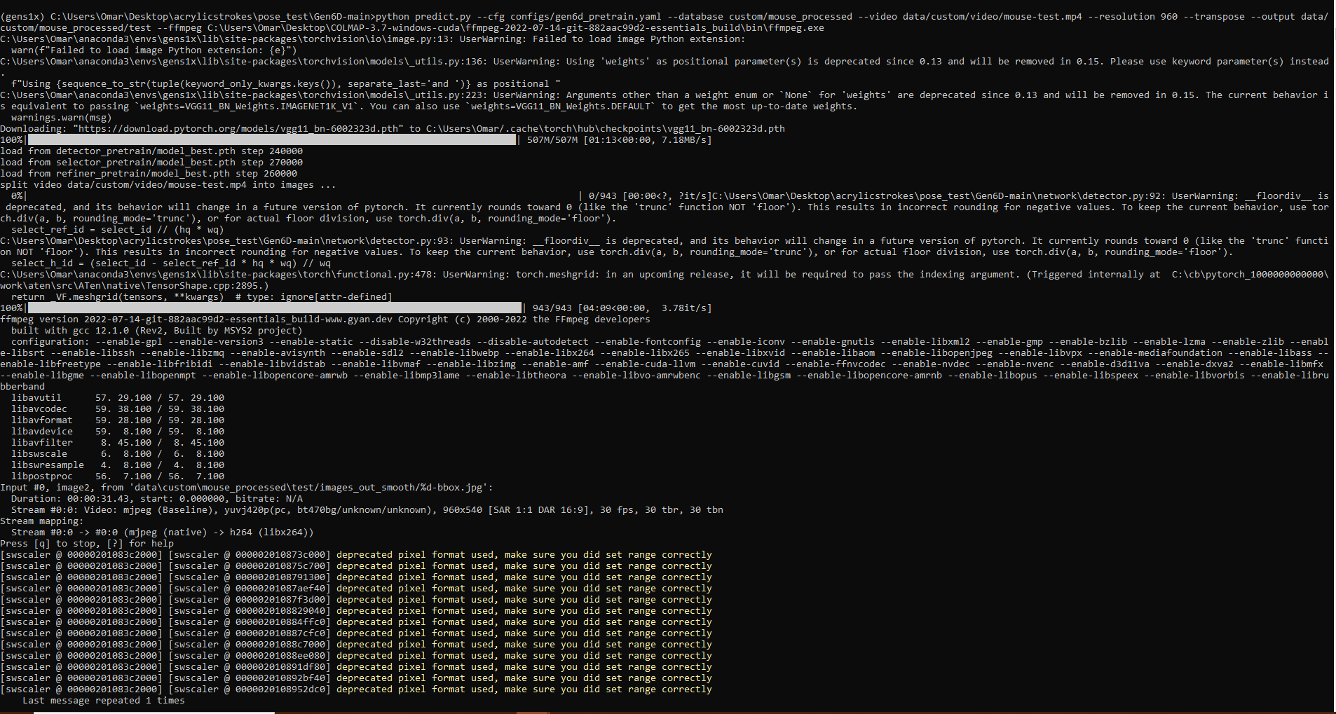 Pose Output · Issue 3 · Liuyuan Pal Gen6d · Github