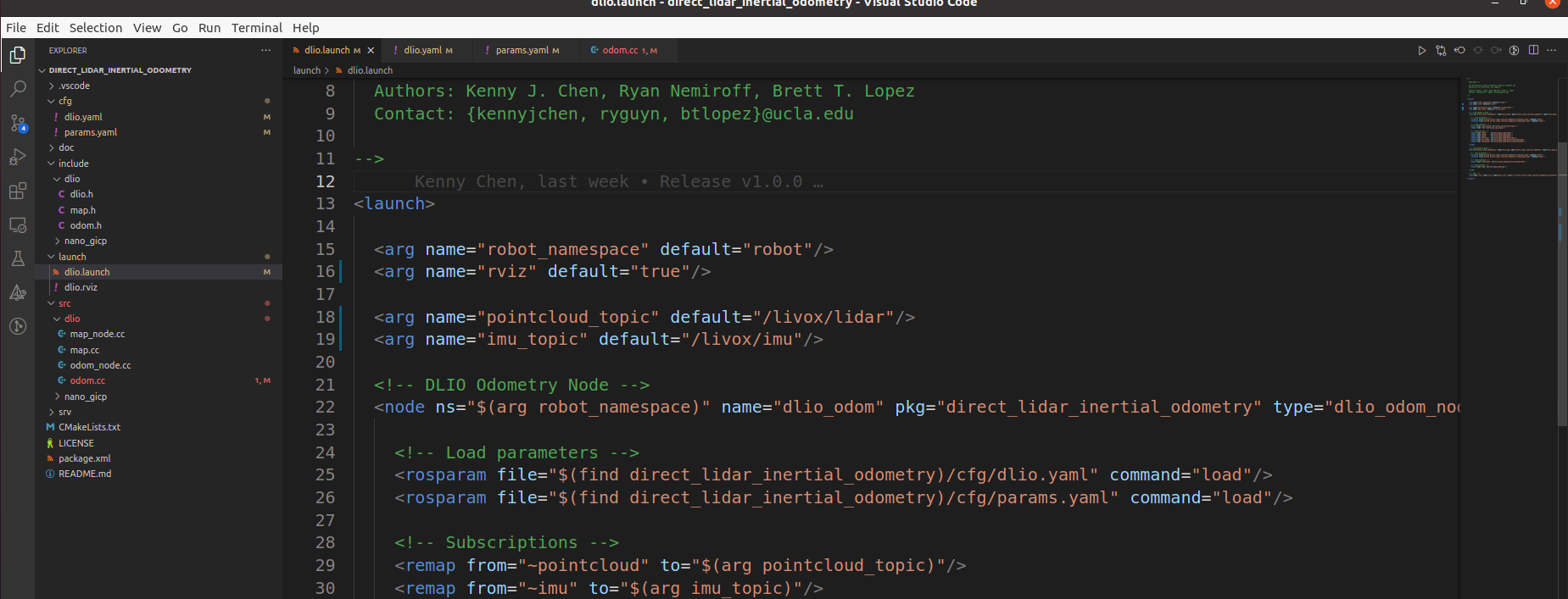 No localization with Livox Lidar · Issue #5 · vectr-ucla/direct_lidar_inertial_odometry · GitHub
