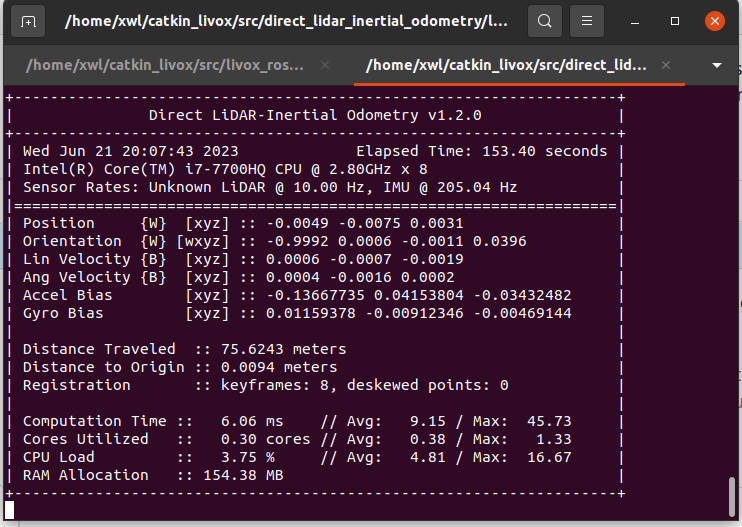 No localization with Livox Lidar · Issue #5 · vectr-ucla/direct_lidar_inertial_odometry · GitHub