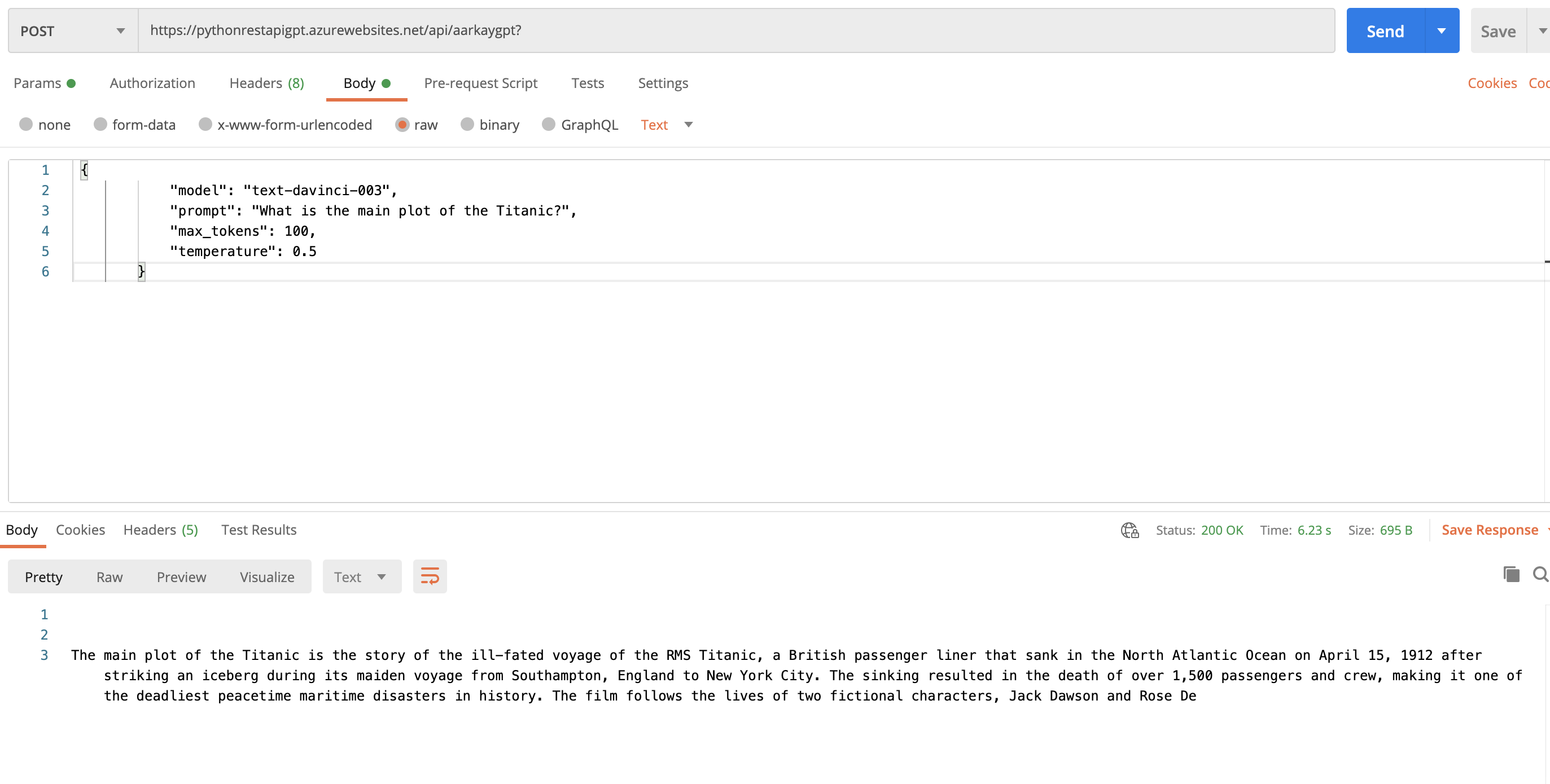 GitHub - aarkatta/az-func-python-gpt: Chat API using Python 3.9.16, OpenAI API, Azure Function