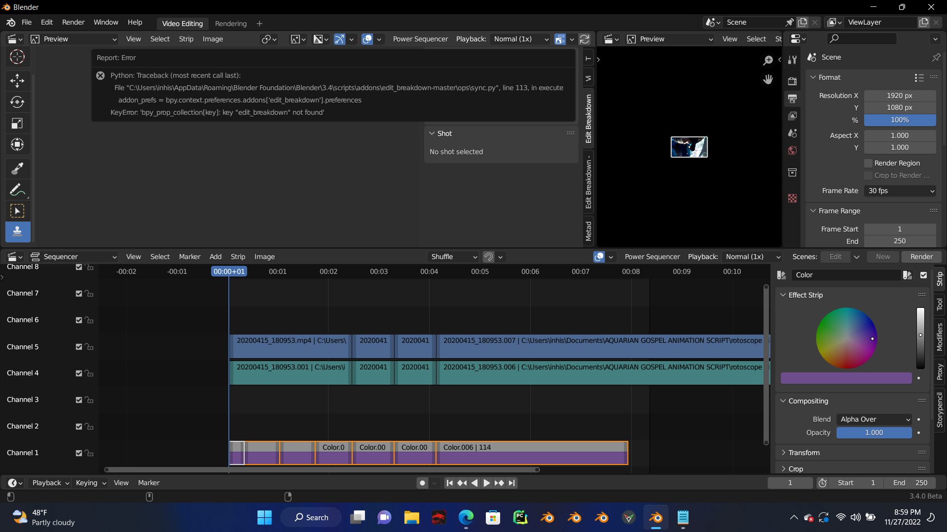 KeyError: 'bpy_prop_collection[key]: key "edit_breakdown" not found' · Issue #8 · britalmeida ...