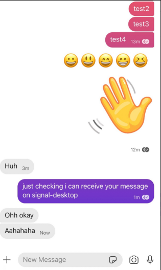 Message Sent After Unlinking Account on Mobile Phone · Issue #5606 ...