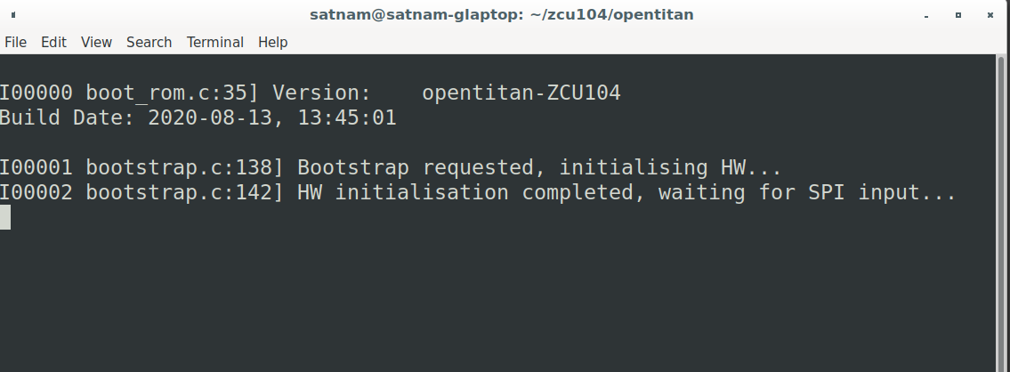[pinmux] Porting OpenTitan to the ZCU104 board / Quad SPI · Issue #3185 · lowRISC/opentitan · GitHub