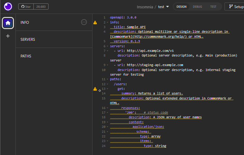 API Spec in the Design tab exports well but cannot be imported · Issue #6060 · Kong/insomnia ...