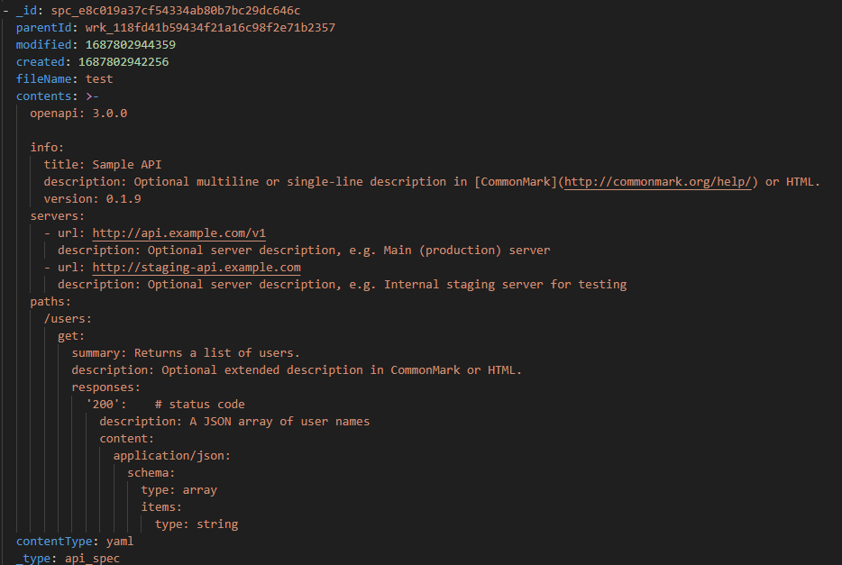 API Spec in the Design tab exports well but cannot be imported · Issue #6060 · Kong/insomnia ...