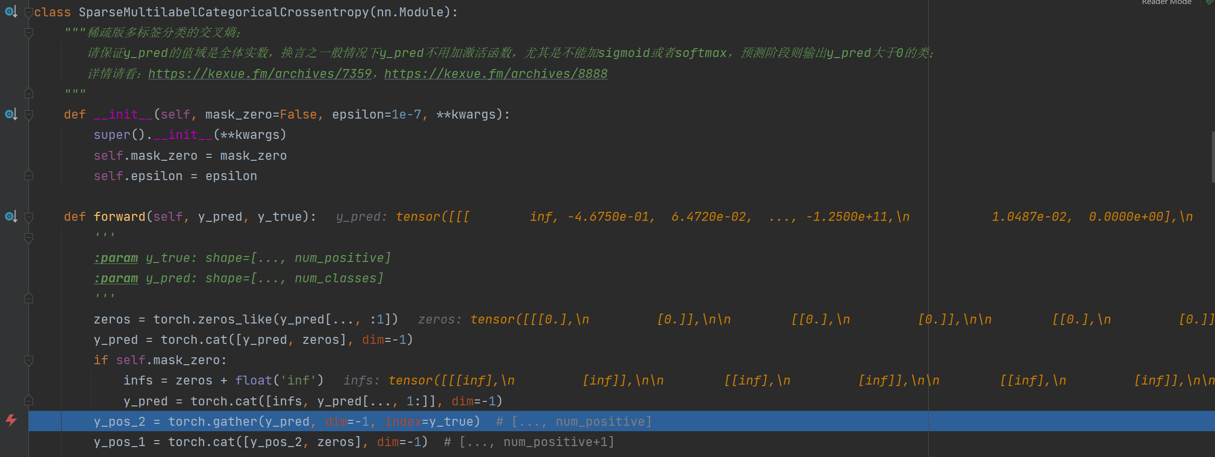 GPLinker的中的MyLoss类下出现的问题 · Issue #132 · Tongjilibo/bert4torch · GitHub