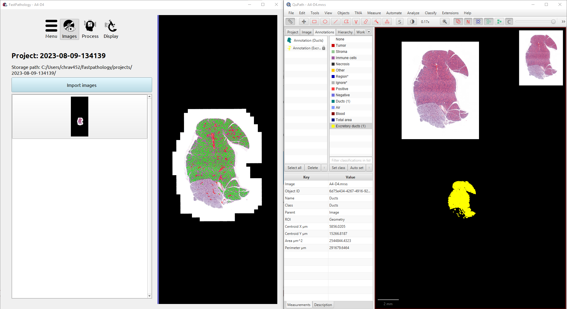 Exported Pyramidal TIFF shifted in QuPath · Issue #76 · AICAN-Research ...