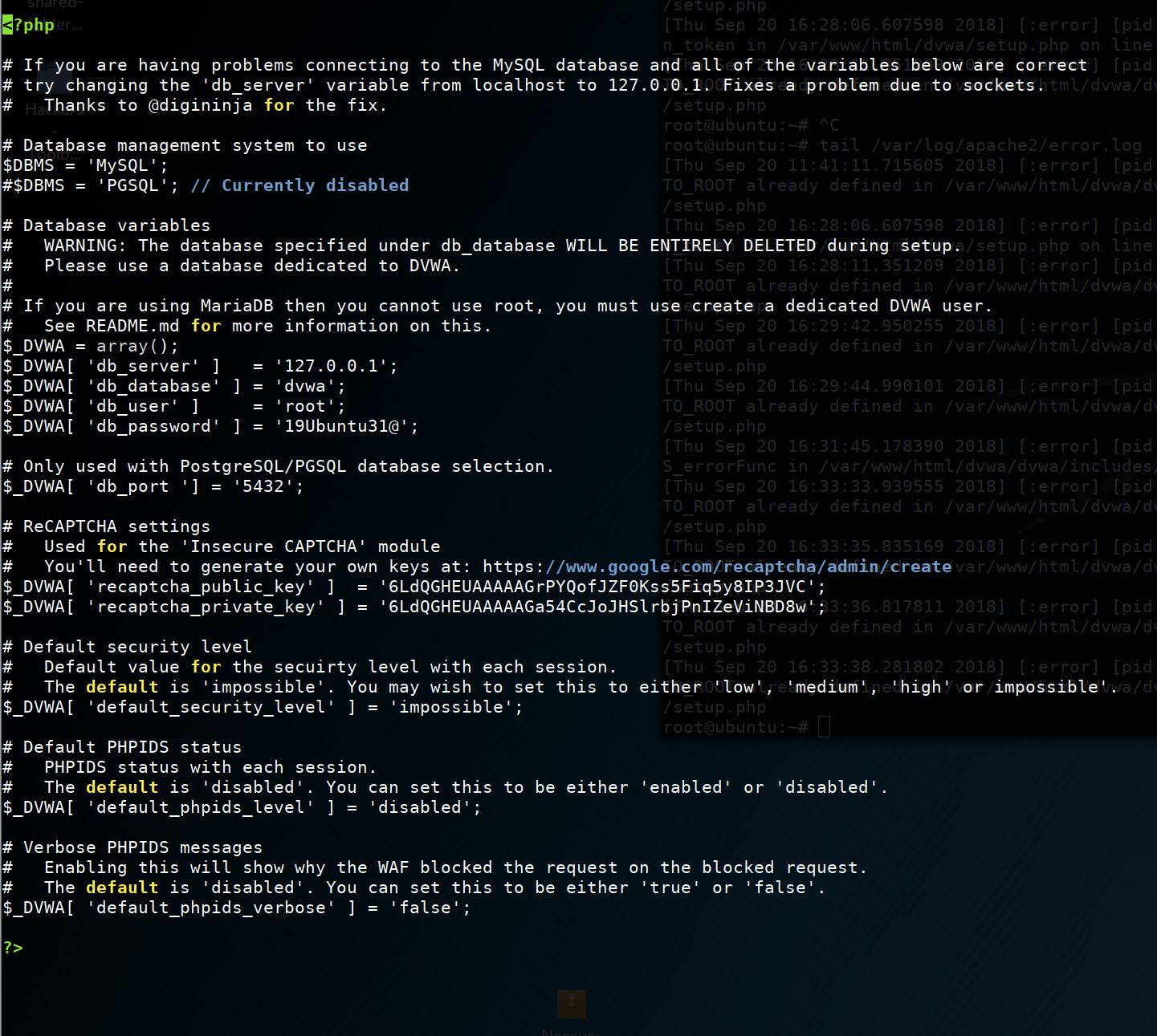 Could not connect or create or reset Database · Issue #262 · digininja ...