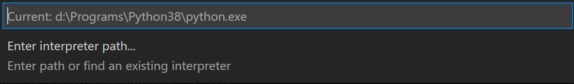 after updating Python 3.8 , Can't regoconize Python Interpreter(python.exe path doesn't work ...