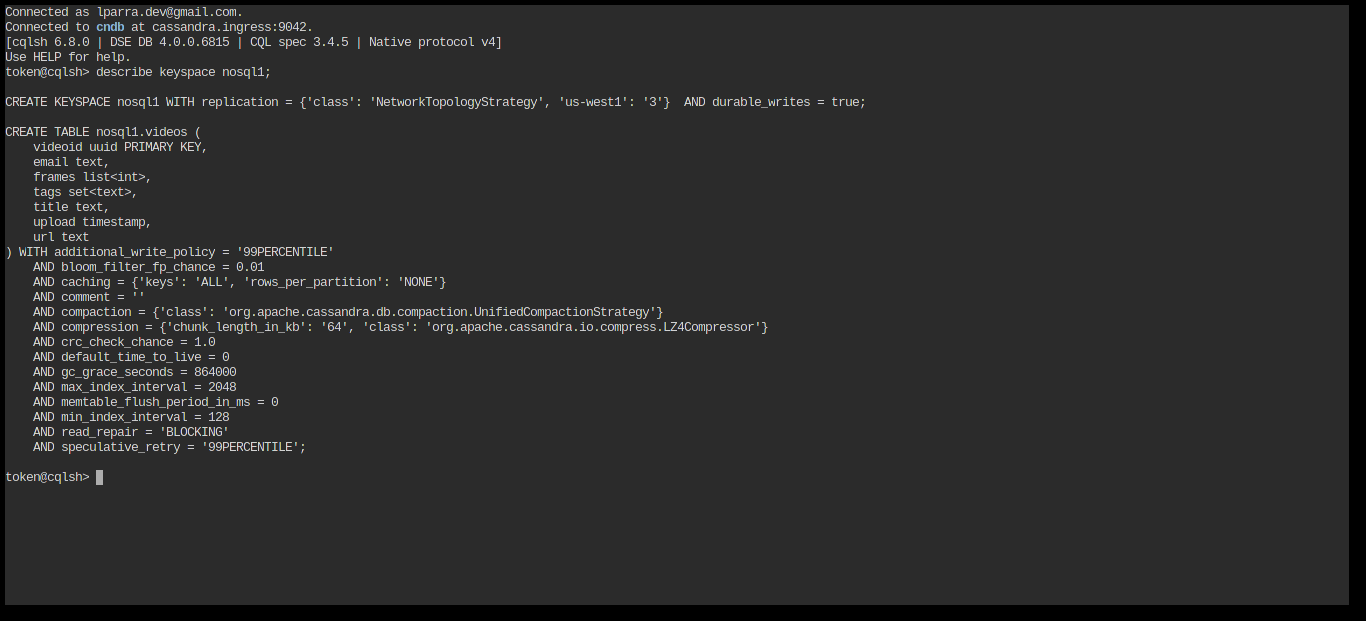 [HW] Leopoldo Parra · Issue #546 · datastaxdevs/workshop-introduction-to-nosql · GitHub