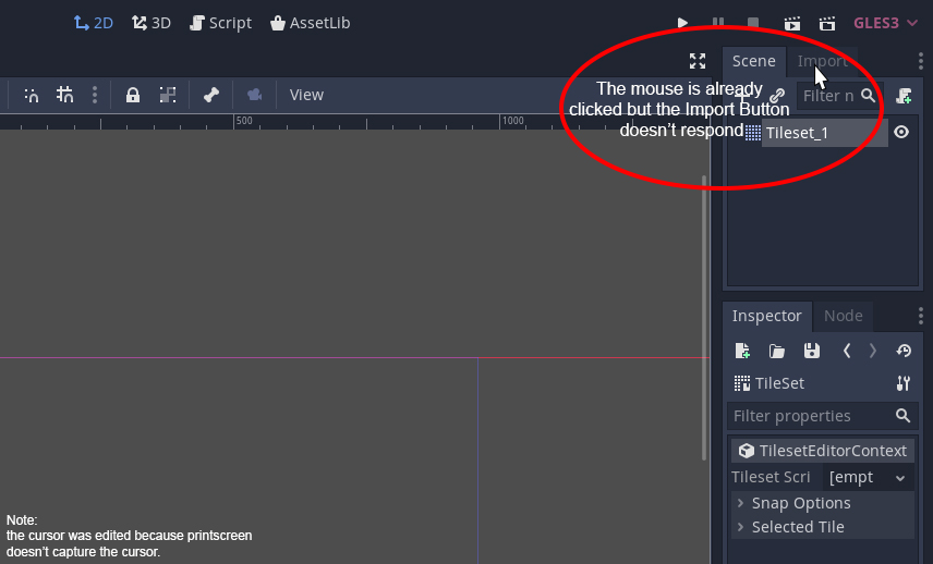 Clicking the Editor menu's doesn't work properly. · Issue #36985 ...