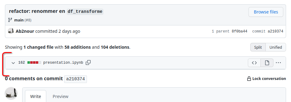 Jupyter Notebook Rich Diff Feedback · community · Discussion #37376 · GitHub