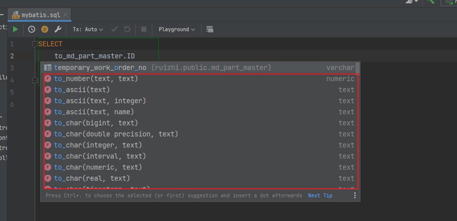 Dbeaver cannot support function parameter hints · Issue #17355 · dbeaver/dbeaver · GitHub