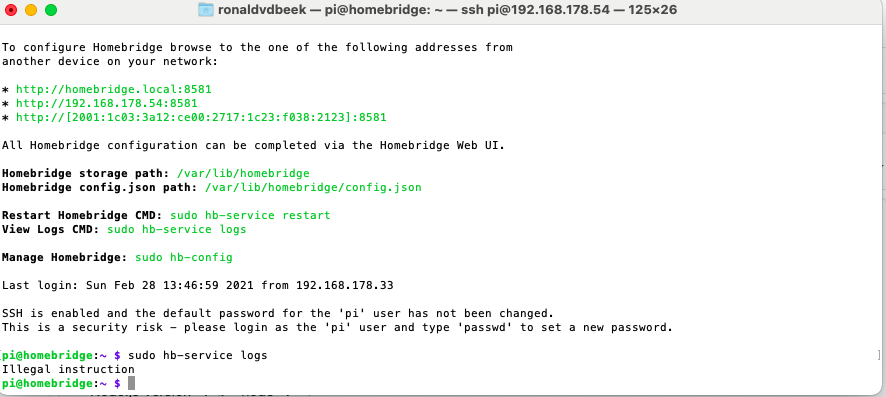 updated and now homebridge is not starting · Issue #1105 · homebridge/homebridge-config-ui-x ...