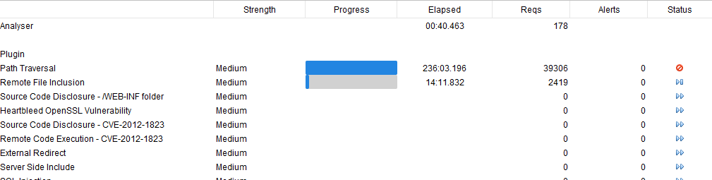 Exception in thread "ZAP-ActiveScanner-0" java.lang.StackOverflowError: null · Issue #7950 ...