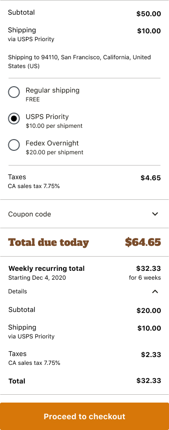 Integration Tracking (WC Subscriptions): Show recurring total in Cart and Checkout · Issue #3240 ...