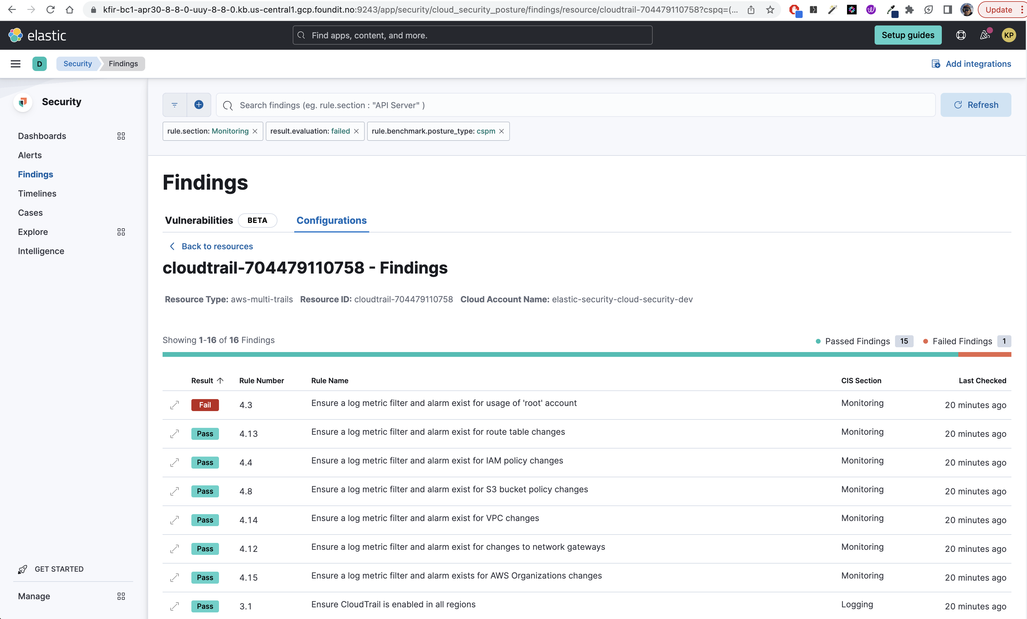 [cloud Security] Filters Doesnt Take An Effect When Viewing Resources Findings · Issue 156305