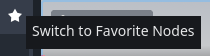 `Switch to Favorite Nodes` button tooltip doesn't change · Issue #84564 · godotengine/godot · GitHub