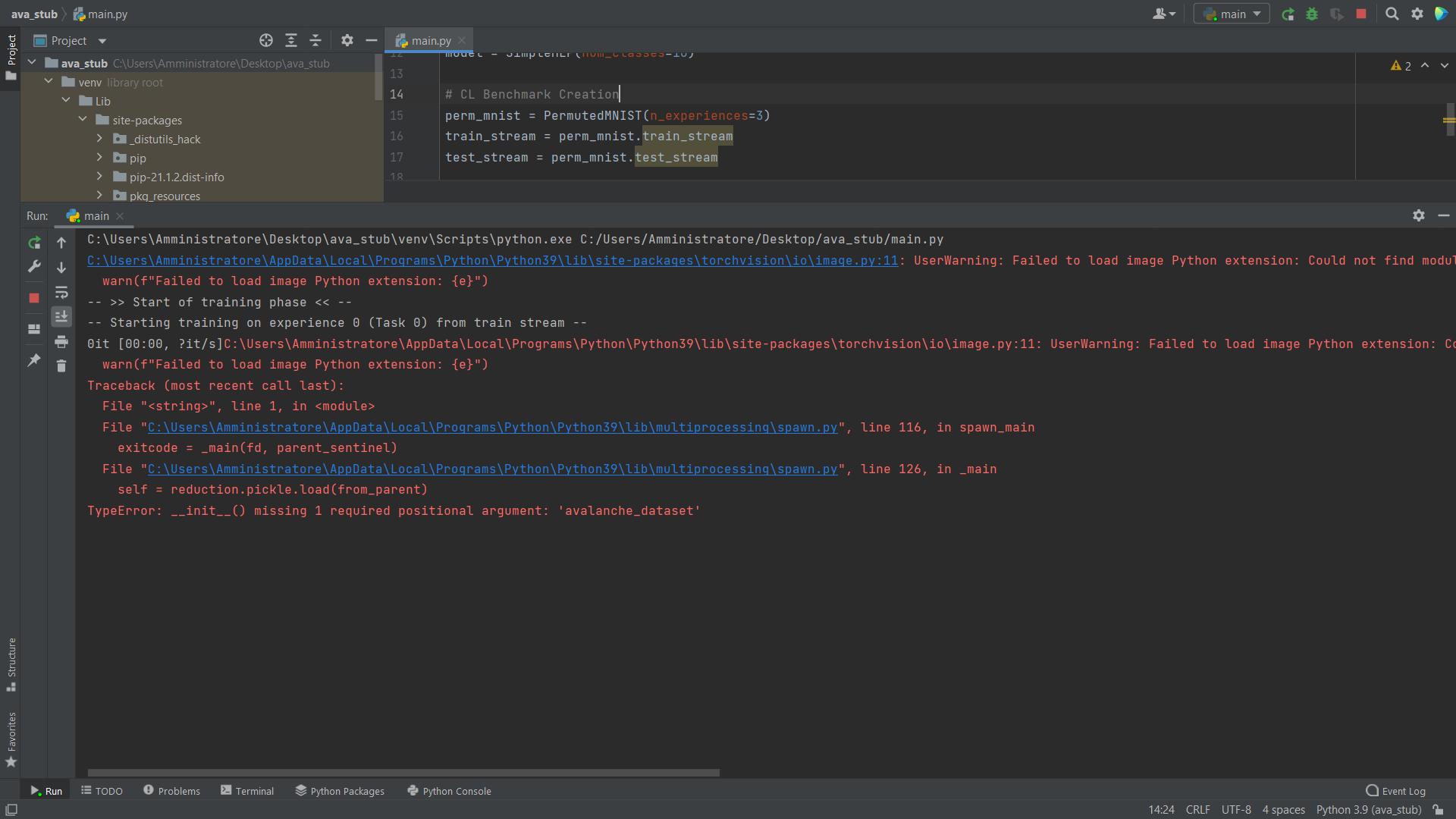 Could not use multiple workers for training on Windows · Issue #930 ...