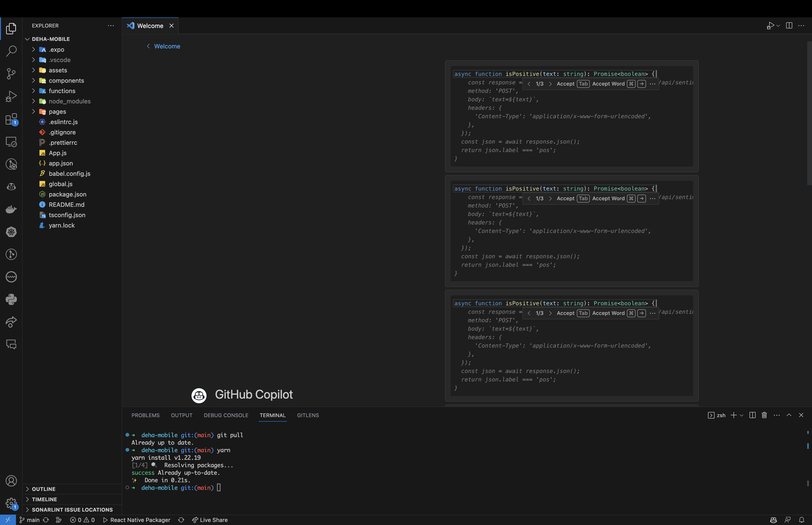 welcome page GitHub walkthrough example image bug · Issue #189613 · microsoft/vscode · GitHub