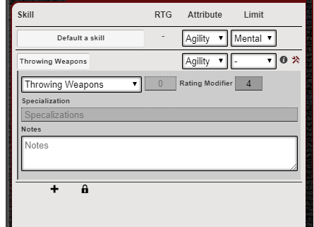 Shadowrun 5th Edition Skill rating not working · Issue #5905 · Roll20/roll20-character-sheets ...