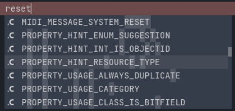 Unrelated Completion Suggestions · Issue #73352 · godotengine/godot · GitHub