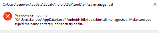 Android Sdkmanager Tool Was Found But Failed To Run · Issue 58878 · Flutterflutter · Github