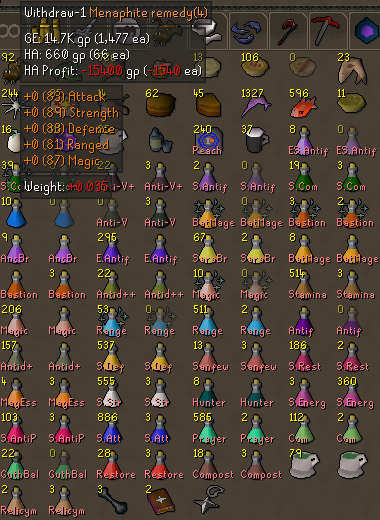 Item Identification: Menaphite Remedy · Issue #15894 · runelite/runelite · GitHub