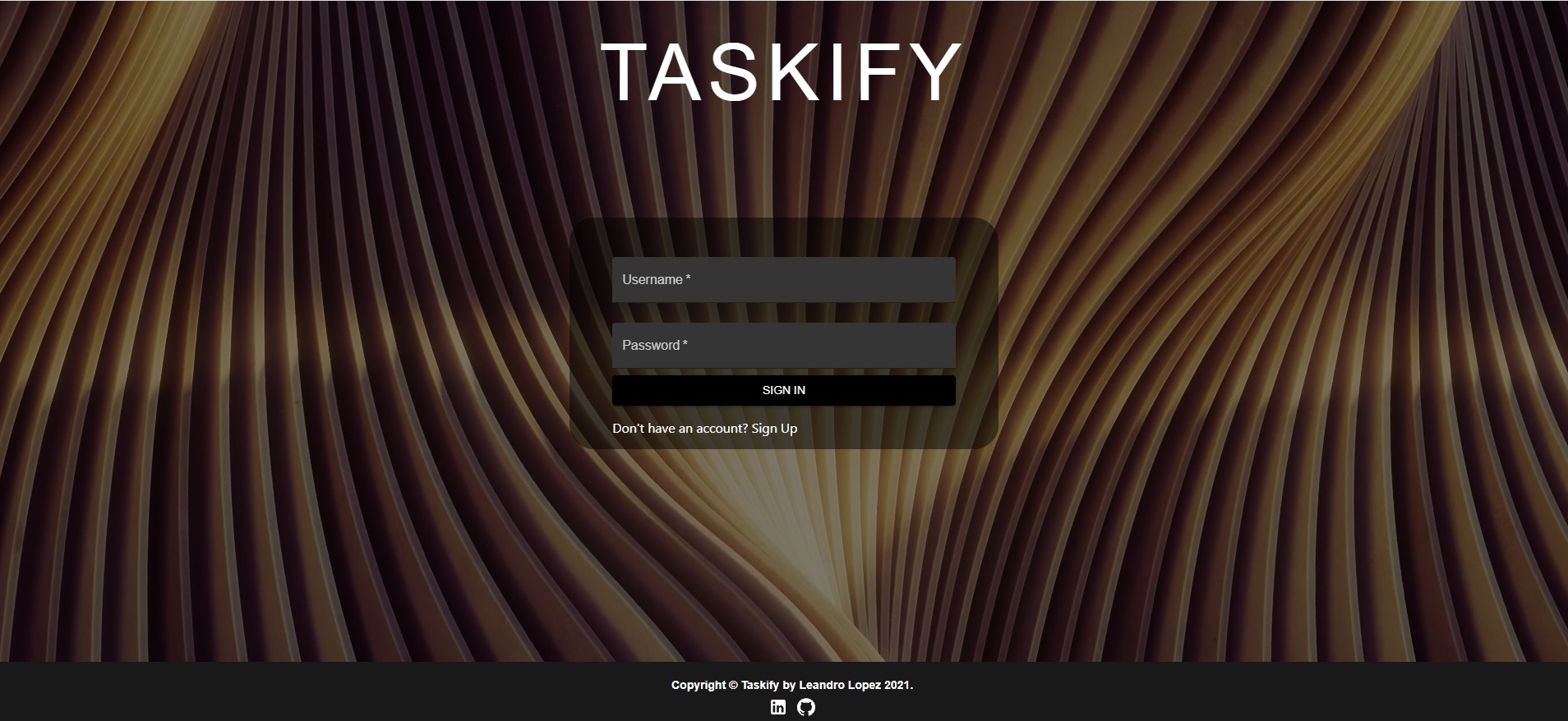 GitHub - LeandroLopezDev/Taskify: An app to keep track of your daily tasks.